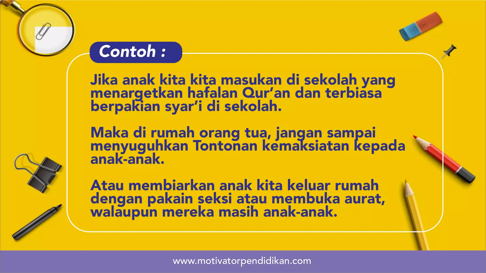 Materi Seminar Parenting Peran orang tua membangun generasi qurani ...