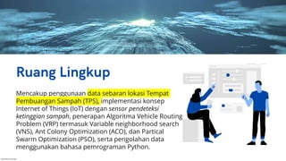 Materi Seminar proposal IoT dan VRP Optimization S2 Binus | PPT