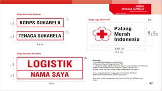 MATERI SERAGAM & IDENTITAS RELAWAN PMI.pptx
