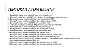 materi about stoichiometri for chemistry study | PPT