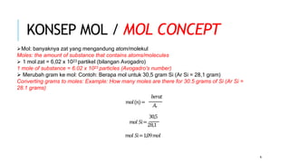 materi about stoichiometri for chemistry study | PPT