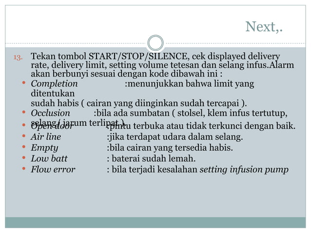 INFUS PUMP DAN SYRINE PUMP SERTA PERHOITUNGAN DOSIS OBAT | PPTX