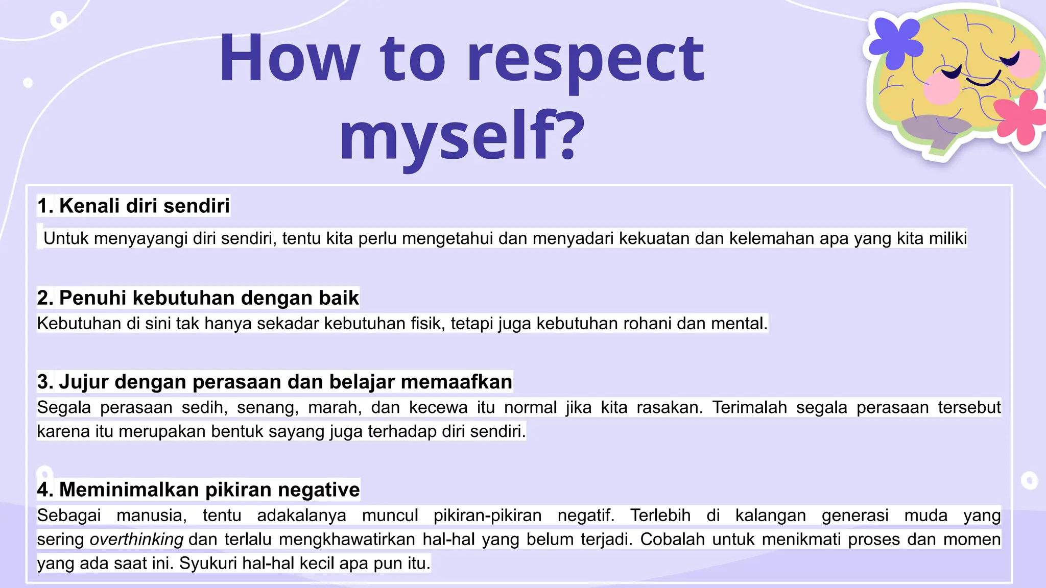 materi sharing session service. Love yourselfpptx | PPTX