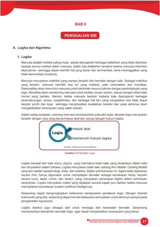 Materi simkomdig ki kd 3.1-4.1 logika dan algoritma | PDF
