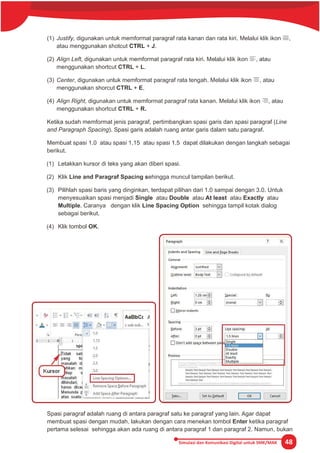 Materi simkomdig ki kd 3.3-4.3 mengevaluasi paragraf deskriptif, argumentatif, naratif, dan ...