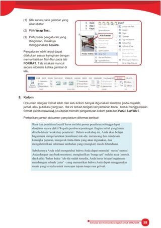 Materi simkomdig ki kd 3.3-4.3 mengevaluasi paragraf deskriptif, argumentatif, naratif, dan ...