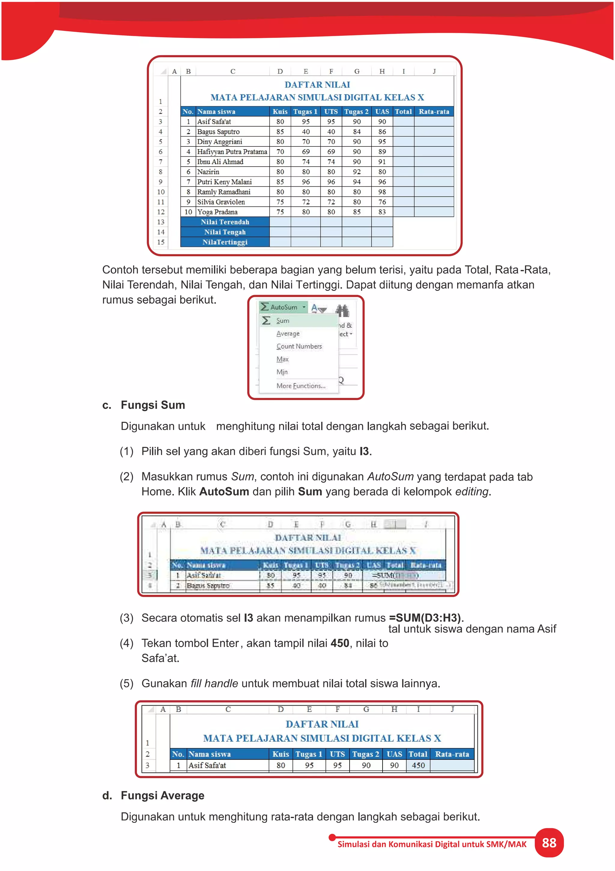 Materi Simkomdig KI-KD 3.4-4.4 Menerapkan Logika dan Operasi Perhitungan Data | PDF