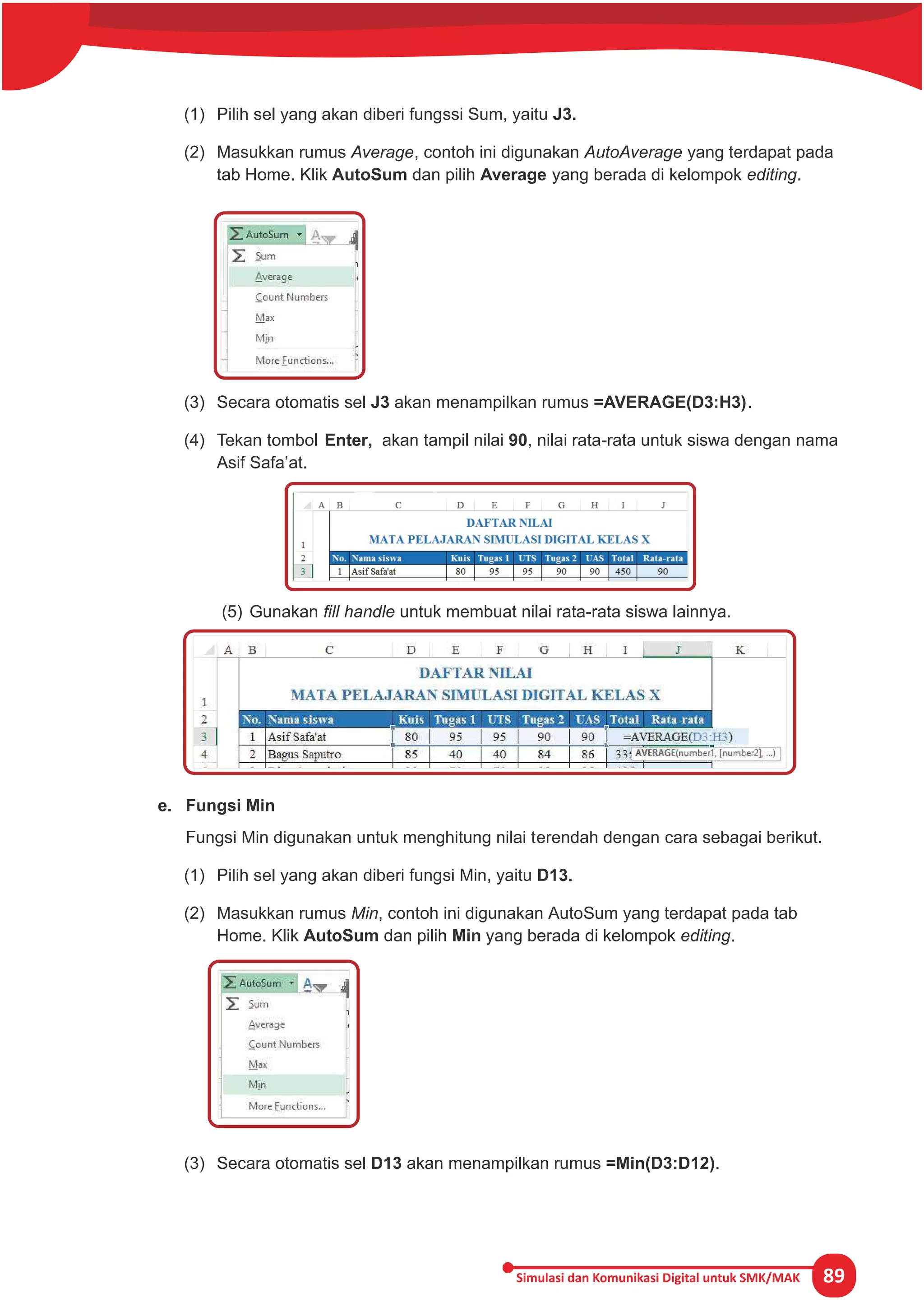 Materi Simkomdig KI-KD 3.4-4.4 Menerapkan Logika dan Operasi Perhitungan Data | PDF