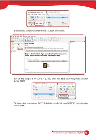 Materi Simkomdig KI-KD 3.7-4.7 Menganalisis Pembuatan Ebook (Naskah Digital) | PDF