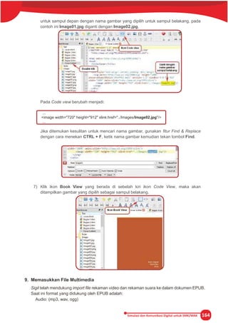 Materi Simkomdig KI-KD 3.7-4.7 Menganalisis Pembuatan Ebook (Naskah Digital) | PDF