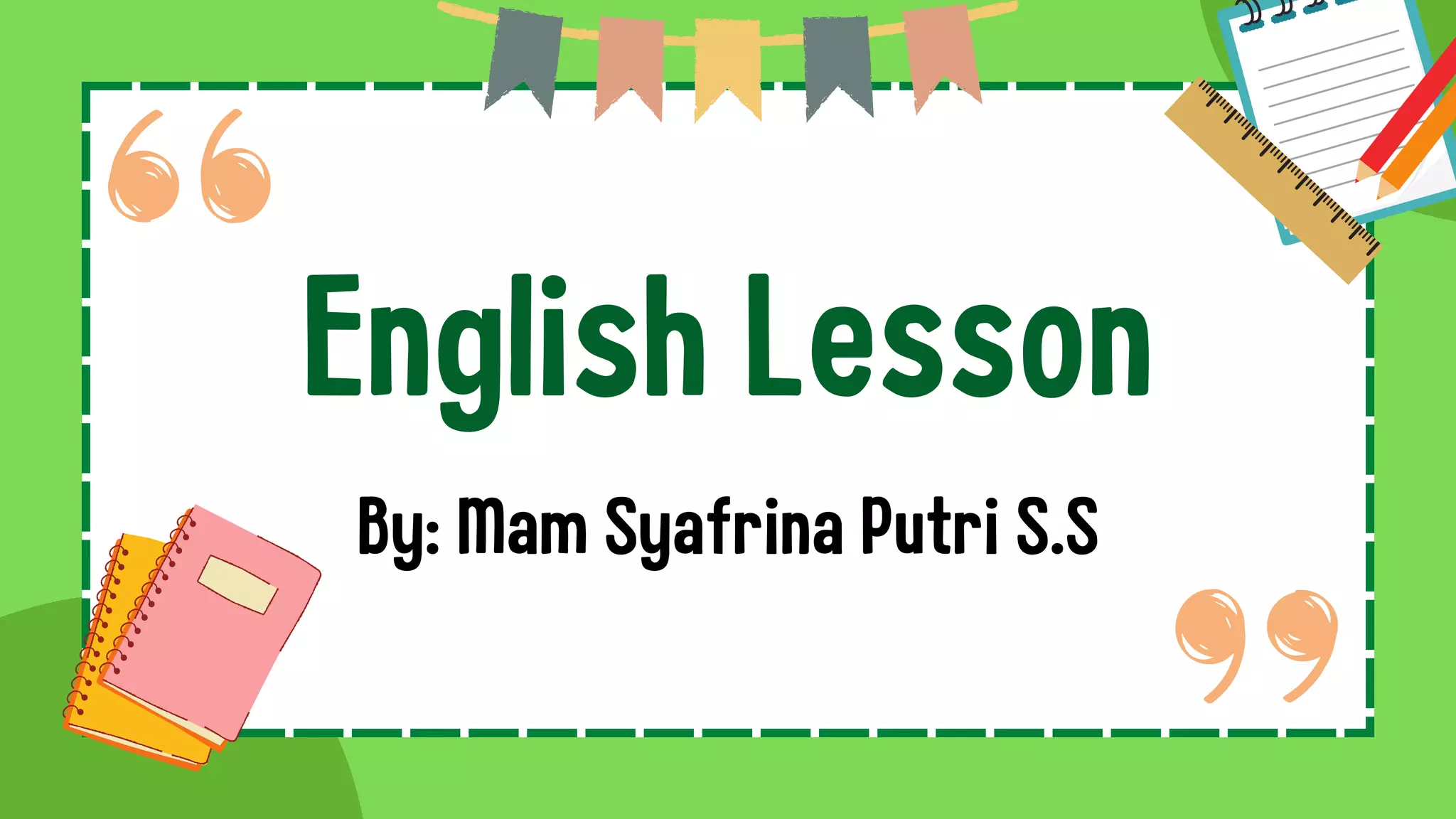 Materi Simple Present Tense Pdf