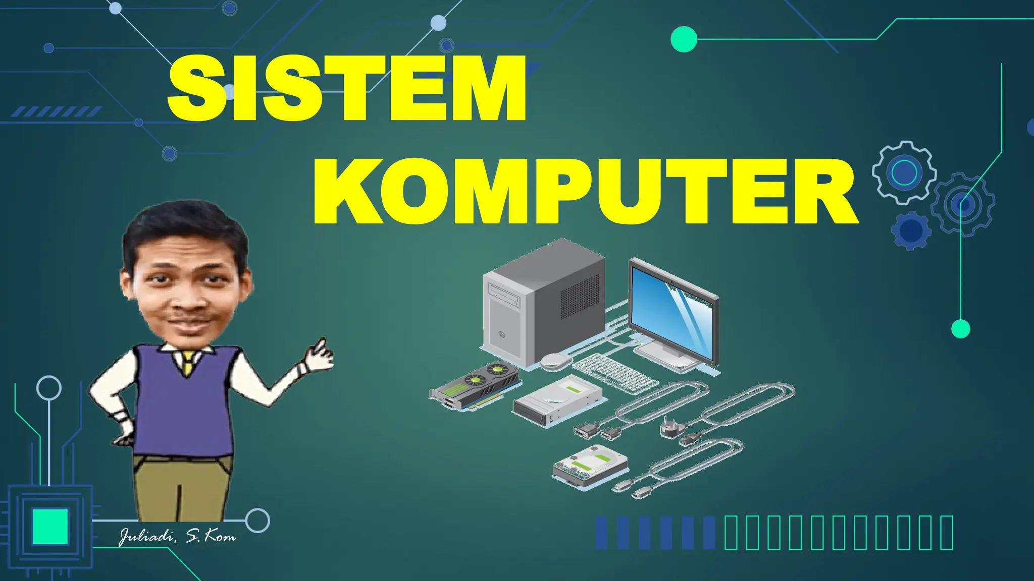 Materi Sistem Komputer untuk pembelajaran teknik informatika | PPTX
