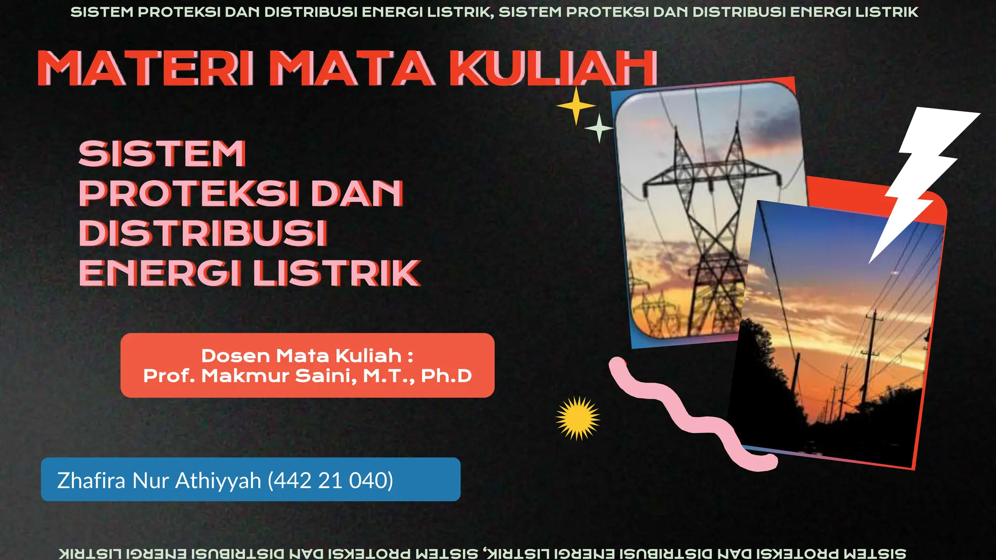 Materi Sistem Proteksi dan Distribusi Energi Listrik SAFIRA.pptx