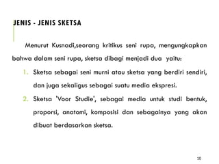 MATERI PRESENTASI SKETSA DAN ILUSTRASI .pptx
