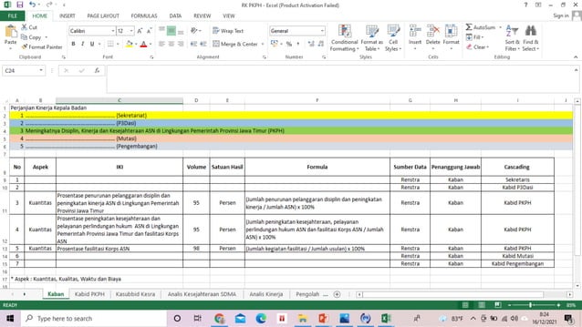 penyusunan skp | PPTX