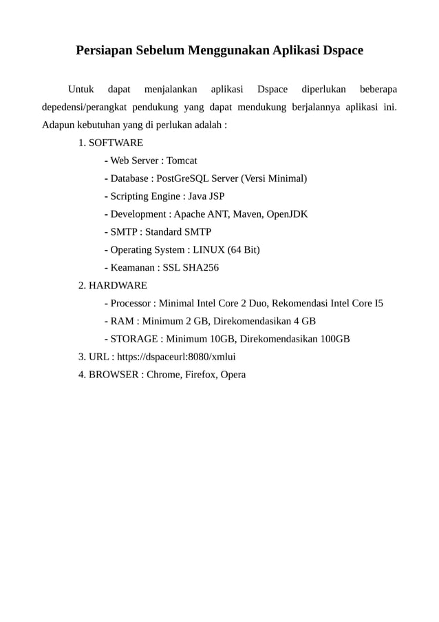 Integrasi slims atau eprints dengan dspace | PDF