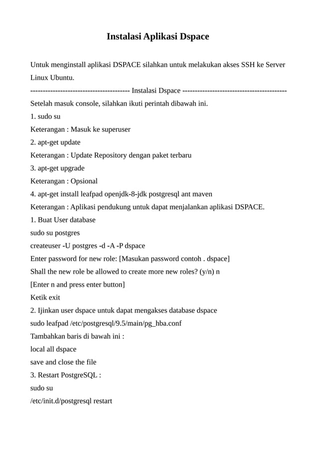Integrasi slims atau eprints dengan dspace | PDF