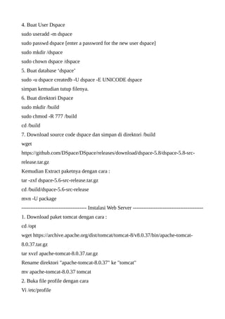 Integrasi slims atau eprints dengan dspace | PDF