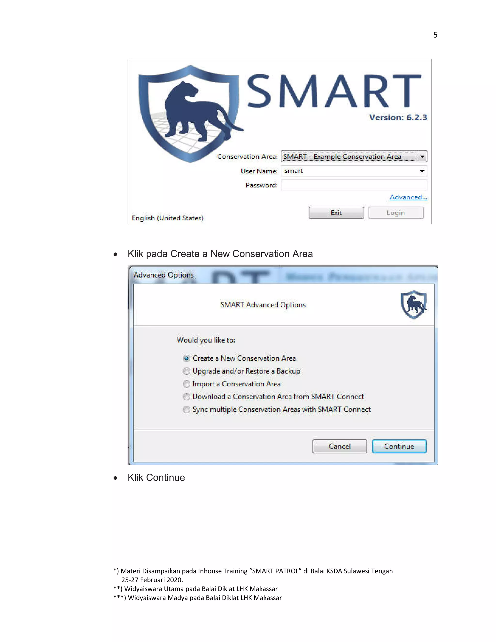 PANDUAN APLIKASI SMART 6.2.3 | PDF
