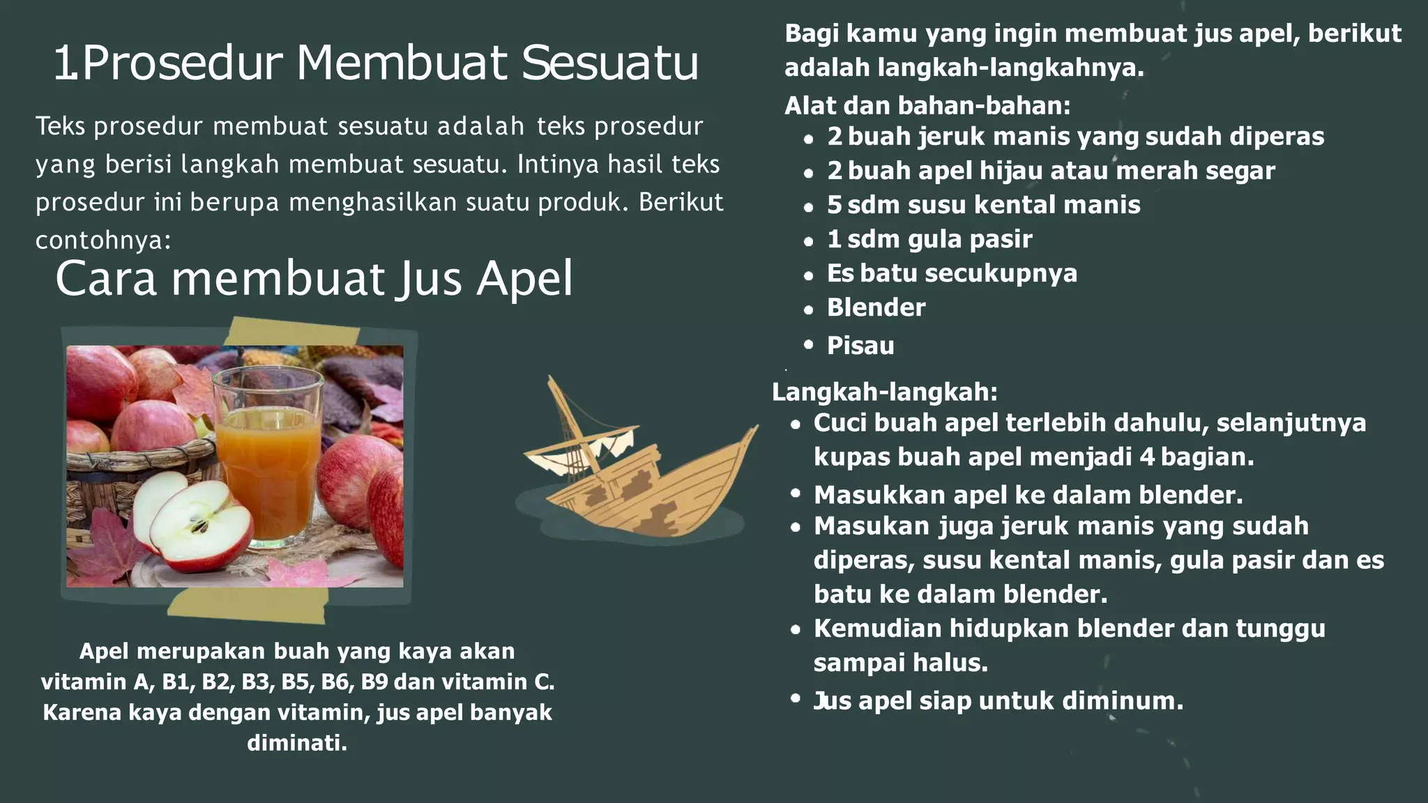 Materi SMP Bahasa Indoensia Teks Prosedur kd 3.5 dan 4.5.pptx