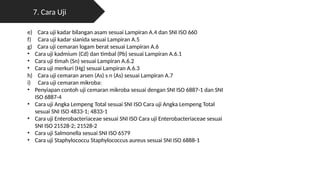 Materi SNI 4305 Keripik Singkong 2018 00 | PPTX