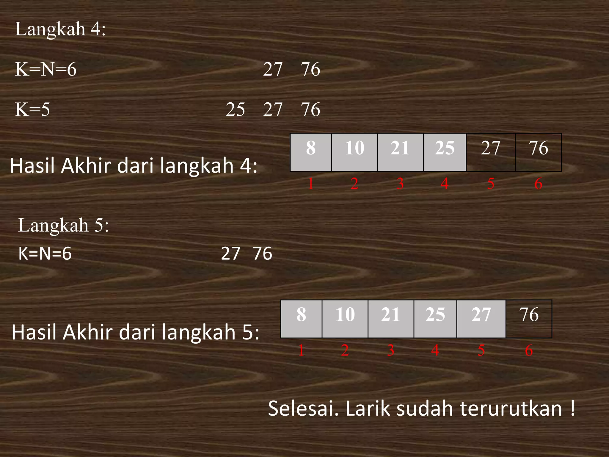 Materi sorting(pengurutan)-Dasar-Dasar Pemprograman | PPTX