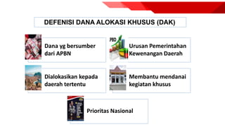 Materi sosialisasi dak 2022 | PPTX