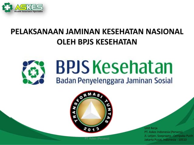 Materi sosialisasi jkn dan bpjs kesehatan (peserta) copy | PPTX