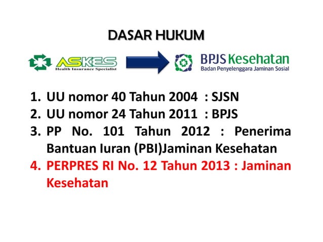 Materi sosialisasi jkn dan bpjs kesehatan (peserta) copy | PPTX
