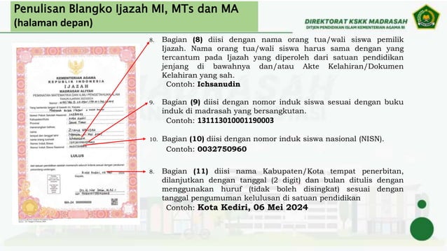 MATERI SOSIALISASI JUKNIS PENULISAN IJAZAH MADRASAH 2024.pptx