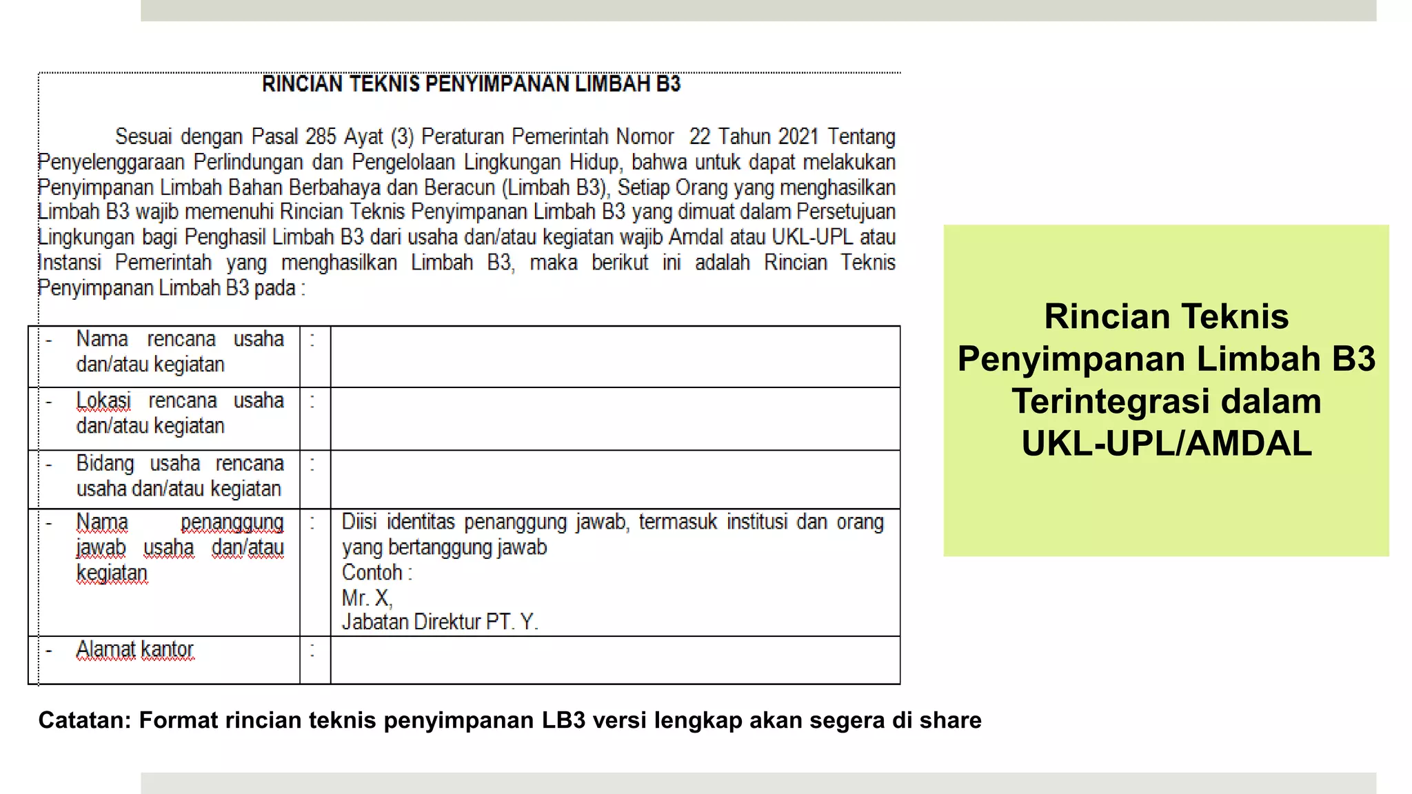 Materi Sosialisasi LB3 dan air limbah pak cion.pptx