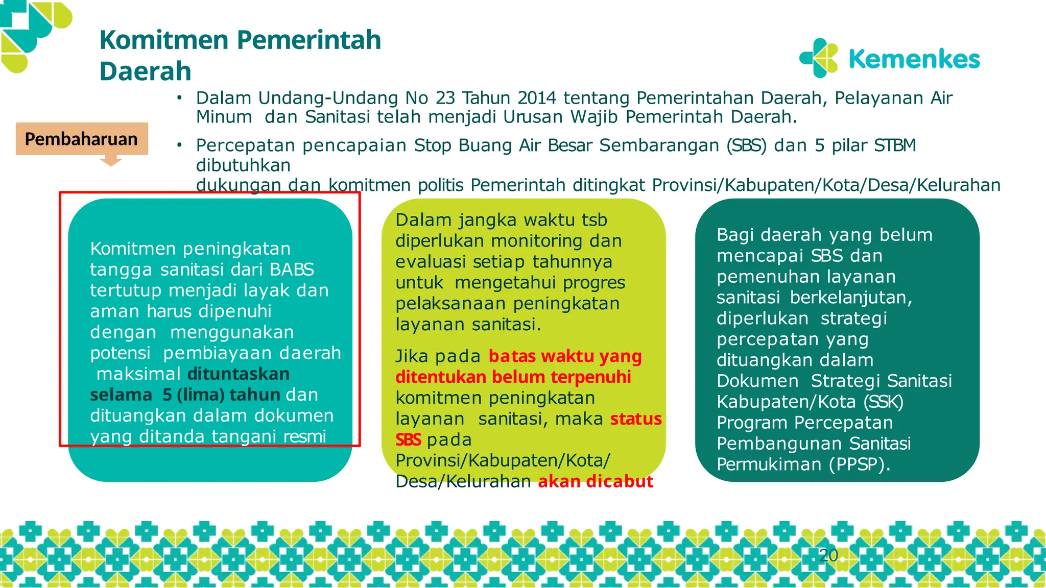 Materi Sosialisasi Pedoman Pelaksanaan STBM.pptx