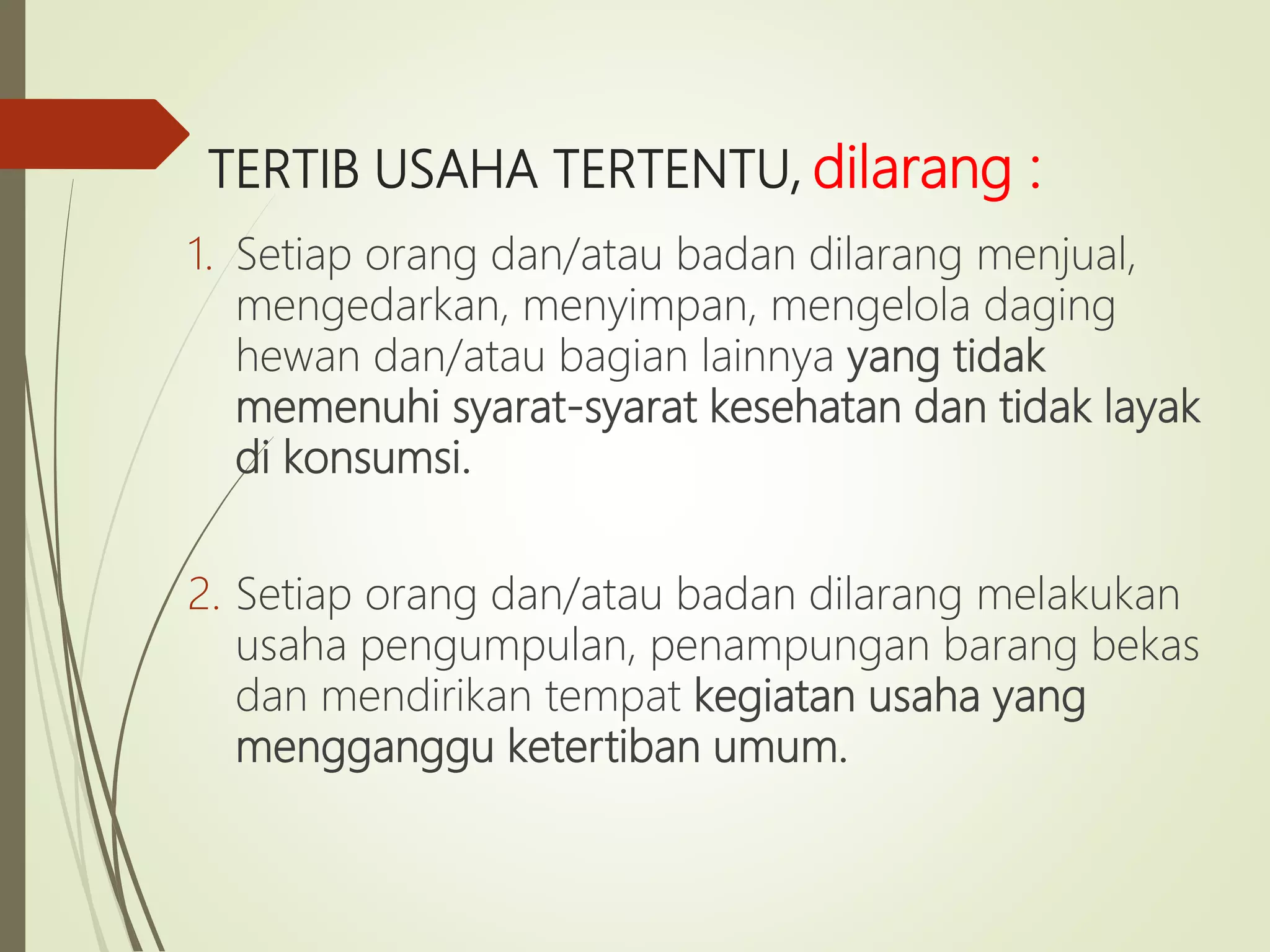 Perda Ketentraman dan Ketertiban | PPTX