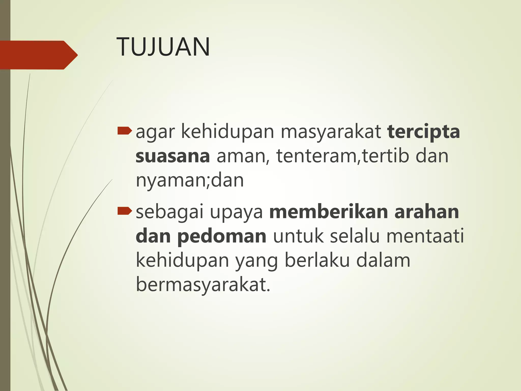 Perda Ketentraman dan Ketertiban | PPTX