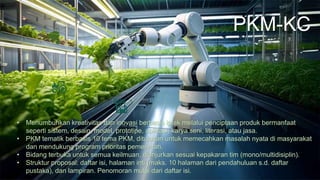 Sosialisasi Program Kreativitas Mahasiswa (PKM) 2026: Panduan, Tema ...
