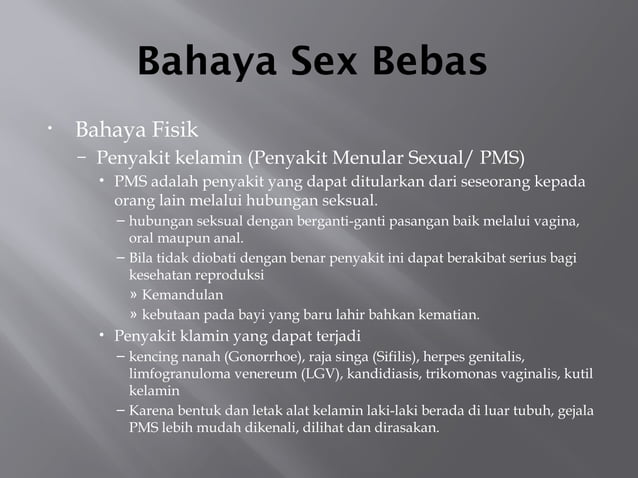 Materi SOSIALISASI Seks Bebas PADA REMAJA | PPTX