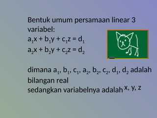 Materi Sistem Persamaan Linear Tiga Variabel.pptx