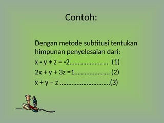 Materi Sistem Persamaan Linear Tiga Variabel.pptx