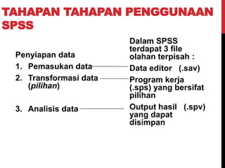 Materi spss | PDF