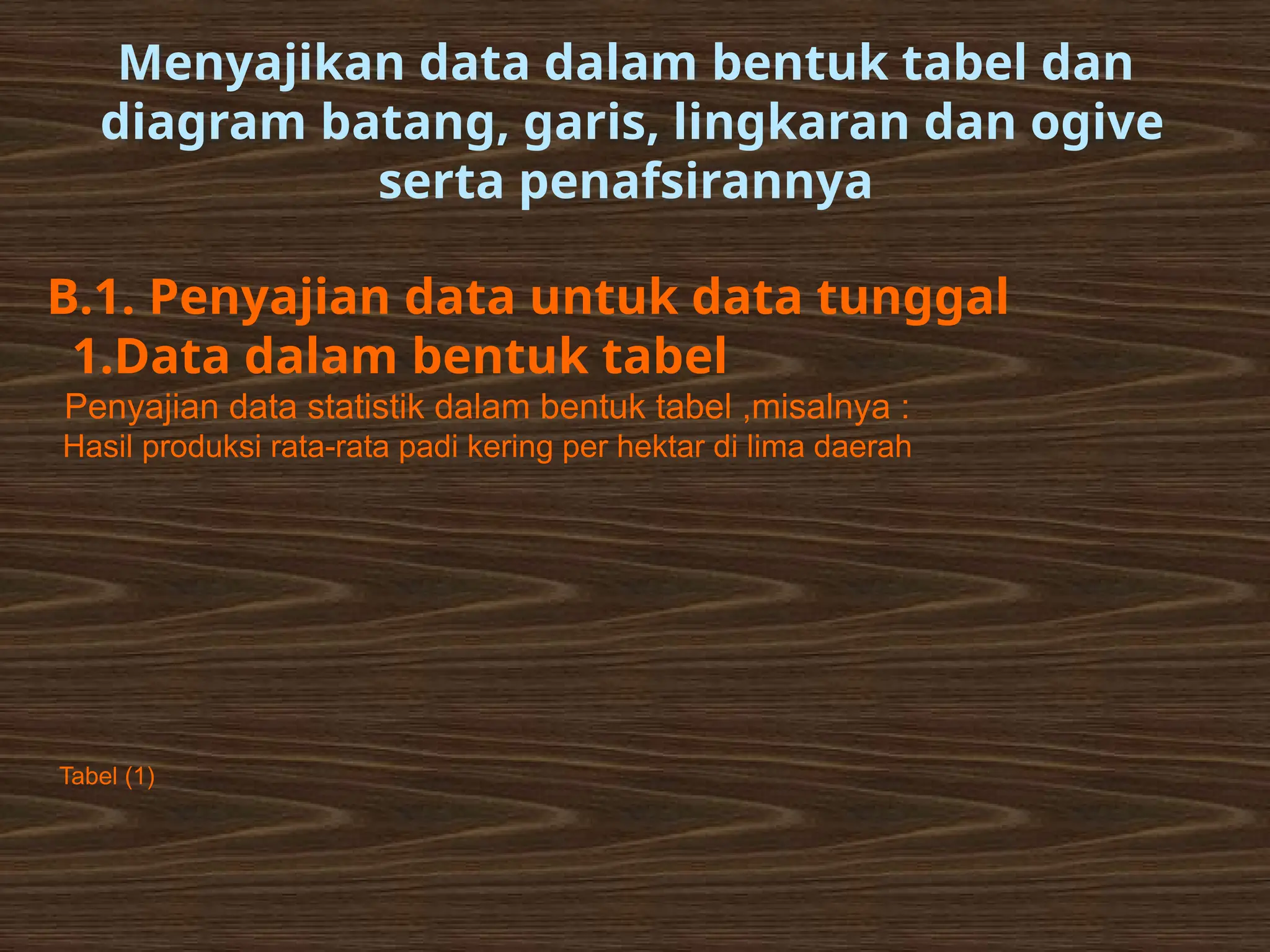 MATERI STATISTIKA EPENYAJIAN DATA, UKURAN PEMUSATAN DATA DAN UURAN ...