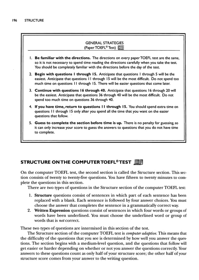 Materi STRUCTURE & WRITTEN EXPRESSION TOEFL (Deborah_Phillips_Longman Complete Course for the ...
