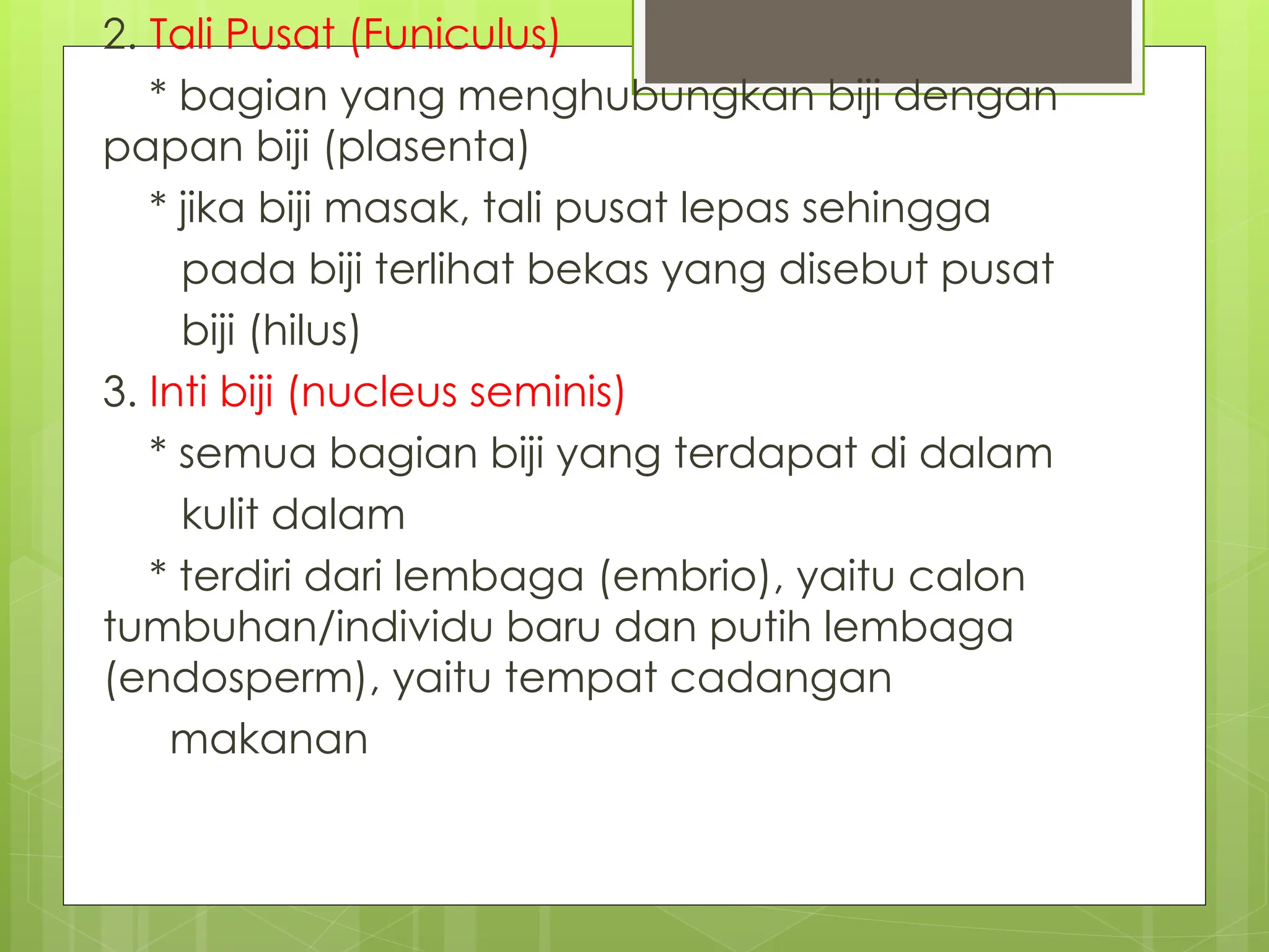 MATERI STRUKTUR DAN FUNGSI TUBUHAN.ppt.. | PPT