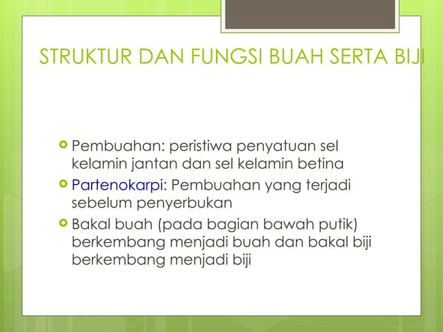 MATERI STRUKTUR DAN FUNGSI TUBUHAN.ppt.. | PPT