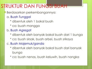 MATERI STRUKTUR DAN FUNGSI TUBUHAN.ppt.. | PPT