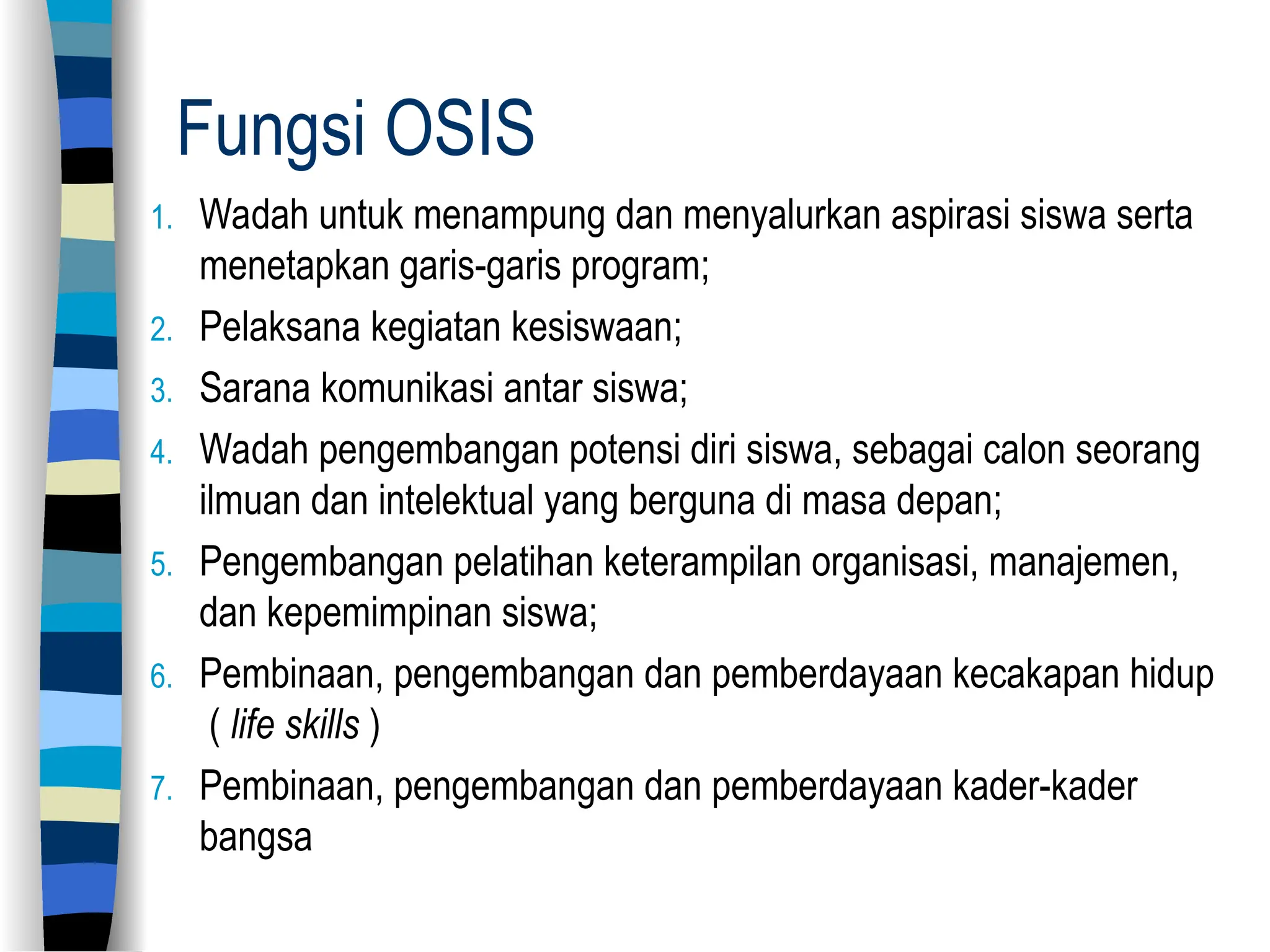 Pengenalan Susunan Struktur Osis di Sekolah.ppt