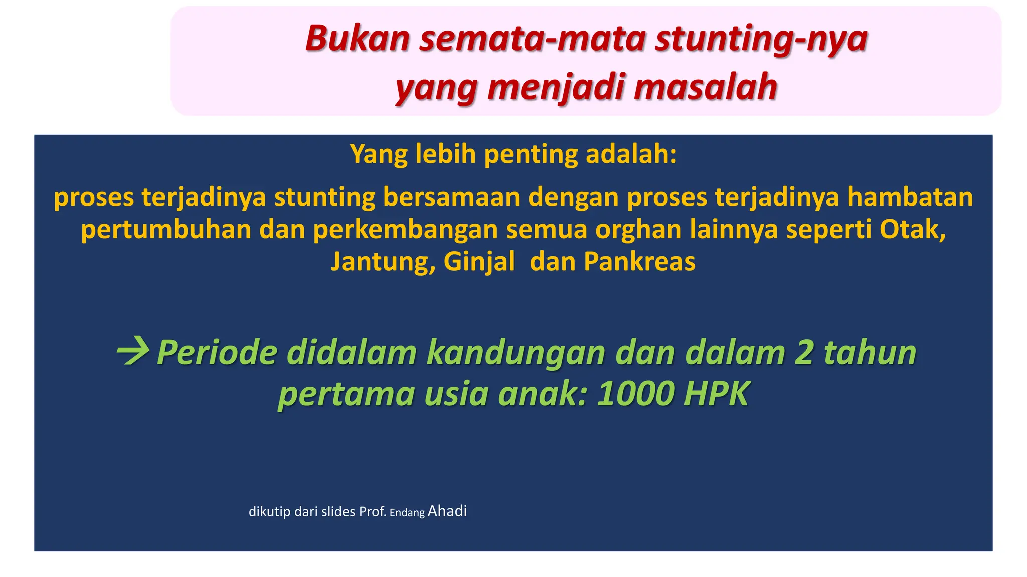 Materi tentang stunting anak anak dan cara mencegahnya | PPT