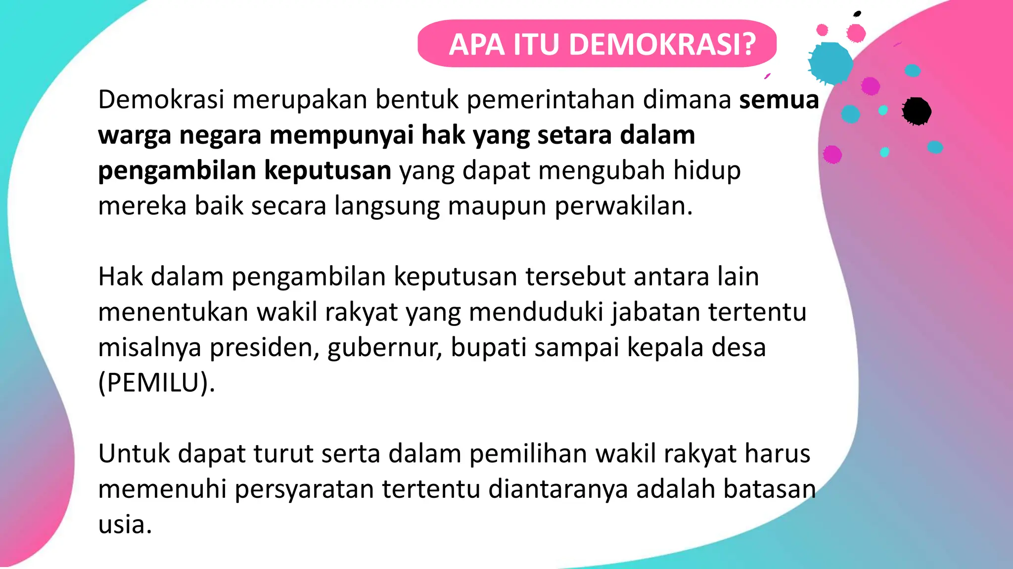 Pelaksanaan P5 dengan Materi Suara Demokrasi FIX.pptx