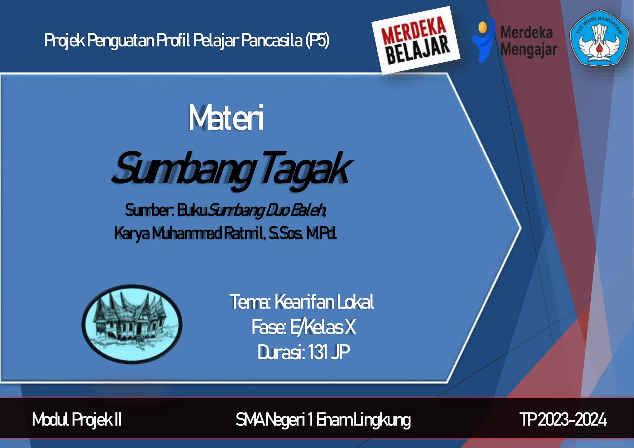 Materi Sumbang Tagak dalam Aturan Adat Minangkabau terkait Sumbang Duo ...