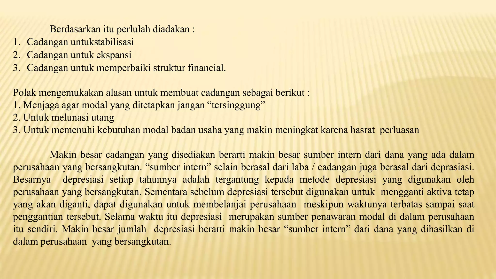 Materi sumber sumber penawaran modal - kelompok 4 | PPTX