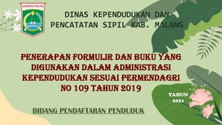 FORMULIR DAN BUKU | PPT